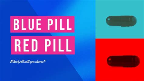 I Tried The Blue Pill Will You Take The Blue Pill To Enter Into The