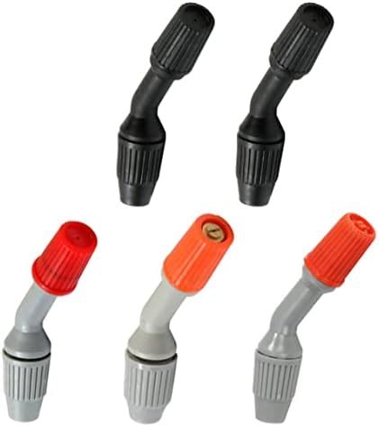 Rachlicy Sprayer Nozzle Set 5pcs Plastic Garden Irrigation And Cleaning