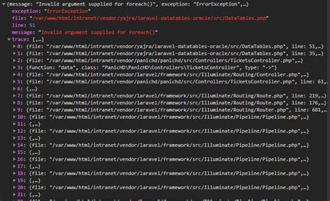 Datatables Warning Table Idtickets Table Ajax Error For More Information About This Error