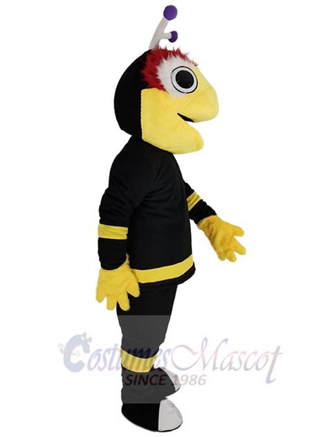 Black Tampa Bay Lightning Thunderbug Mascot Costume Animal