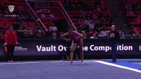 Jaedyn Rucker Rocks Utah Crowd With Dazzling Floor Performance Yahoo Sports