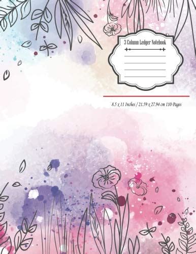 3 Column Ledger Notebook Accounting Ledger Notebook Record Keeping Book Financial Ledgers Paper 3 Column Ledger Notebook Accounting Ledger Notebook Record Keeping Book Financial Ledgers Paper