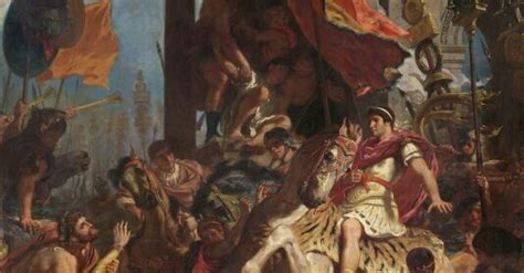 The Justice Of Trajan By Eugène Delacroix Art Print Wall Art