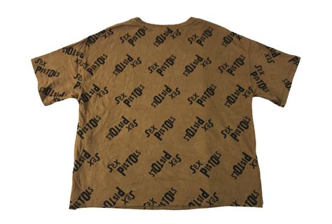 Band Tees × Japanese Brand × Rock T Shirt Sex Pistols English Punk Rock