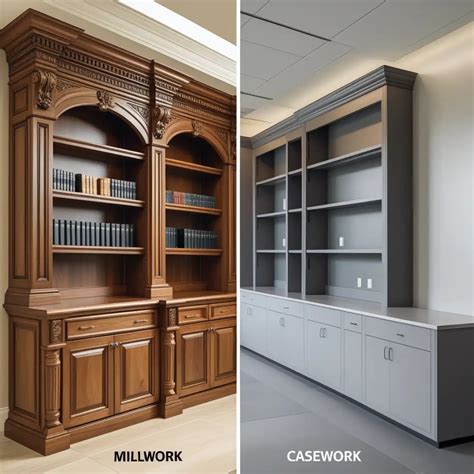 Millwork Vs Casework Key Differences Explained