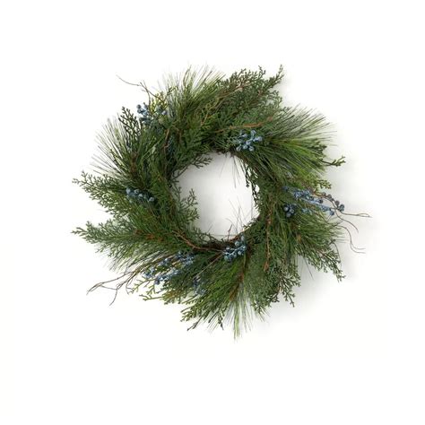 Sullivans Artificial Juniper Mini Accent Wreath