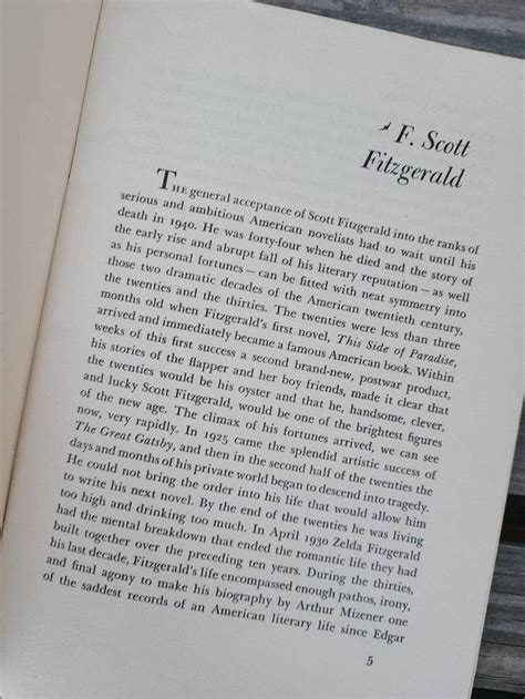 F Scott Fitzgerald By Charles E Shain Phamphlets On American