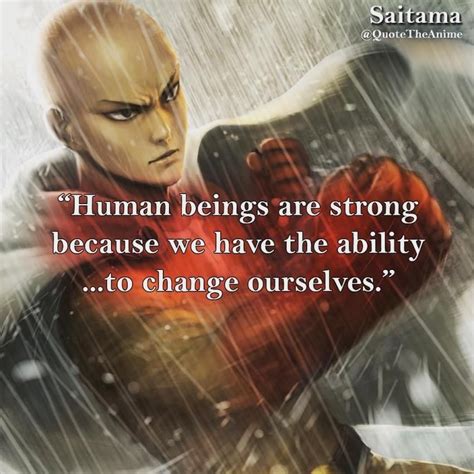 17 Powerful Saitama Quotes One Punch Man Artofit