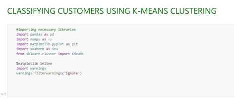 Grouping Customers Of A Retail Store Using K Means Clustering By