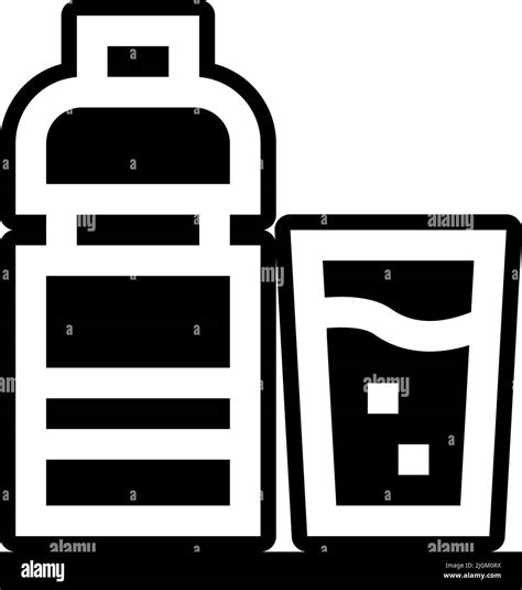 Water Bottle Icon Stock Vector Image And Art Alamy