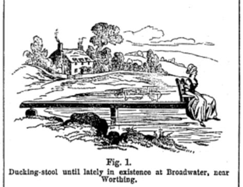 Discoveries The Ducking Stool Colonial Cure For The Common Scold