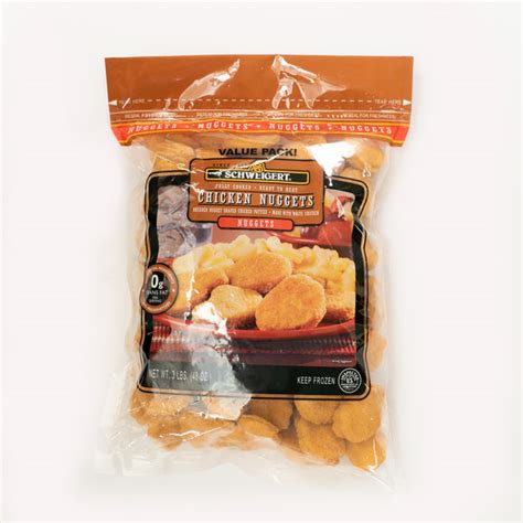 Chicken Nuggets Strips And Patties From Schweigert Meats