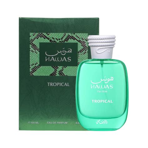 Rasasi Hawas For Him Tropical Eau De Parfum Heren 100ml Pureoud Nl