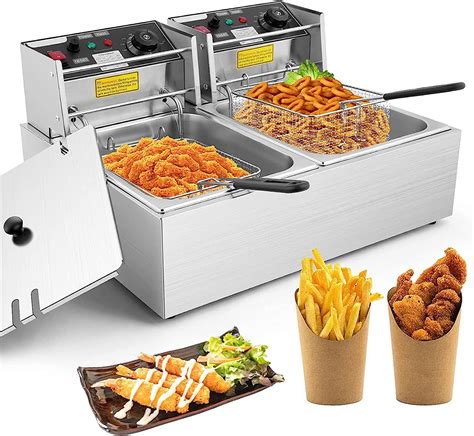 Buy Electric Deep Fryer With Basket Commercial Deep Fryer Stainless
