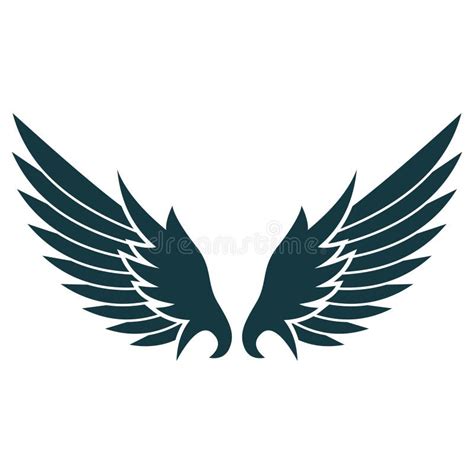 Bird Wings Illustration Logo Stock Vector Illustration Of Bird