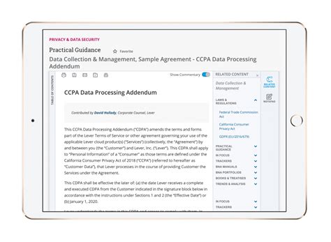 Data Processing Addendum Template