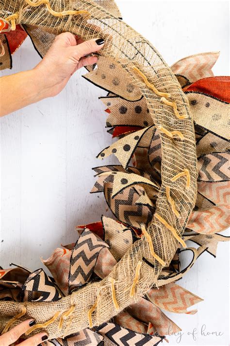 Make Your Own Fabric Wreath