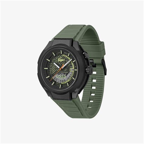 Lc33 Hybrid Automatic Silicone Watch Lacoste Za