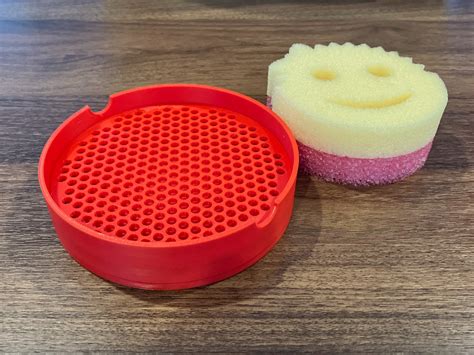 Scrub Daddy Sponge Holder By Toucan Makes Makerworld Download Free 3d