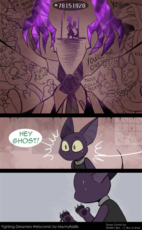 Guest Comic Ghost Powers Part 1 3 Mannykat8x Comics Fighting