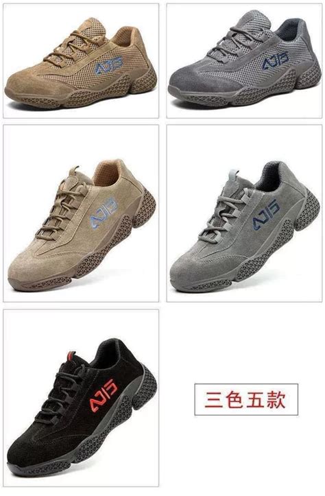 Giày Bảo Hộ Lao động Cổ Cao Mùa Xuân Thoáng Khí Bốn Mùa Giày Bảo Hiểm