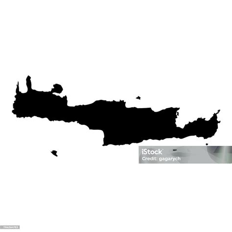 Girit Haritası Stok Vektör Sanatı And Ada‘nin Daha Fazla Görseli Ada Avrupa Bilgi Ortamı Istock