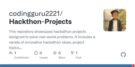 Github Codingguru2221hackthon Projects This Repository Showcases