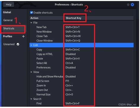 Kali快捷键和设置方式kali粘贴快捷键 Csdn博客 Kali快捷键和设置方式kali粘贴快捷键 Csdn博客