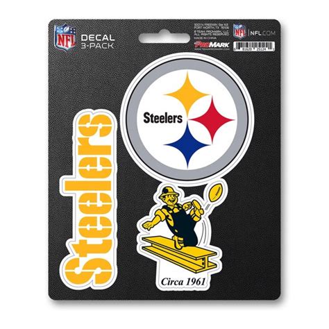 Pittsburgh Steelers Nfl Decal Set Dragon Sports
