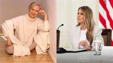 Meryl Streep On Melania Trumps Past Fashion Choices — “have So Many