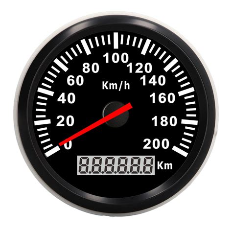 Br Velocímetro De 85 Mm 3 35 Pulgadas Medidor Cuentakilómetros Ip67