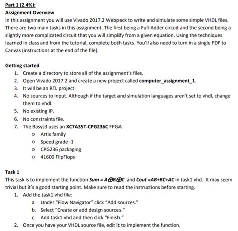 Solved 24 Assignment Overview In This Assignment You Will