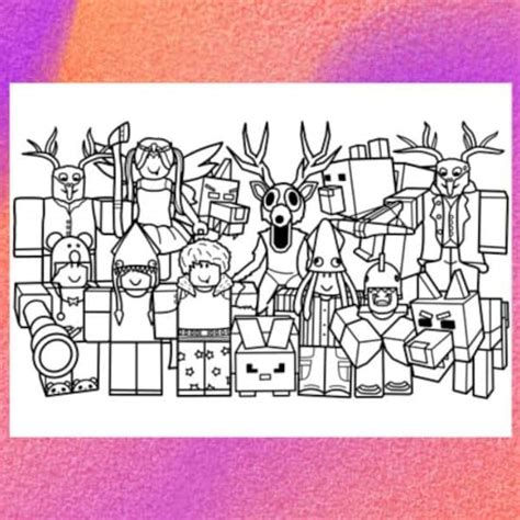 99 Nights In The Forest Coloring Page Etsy