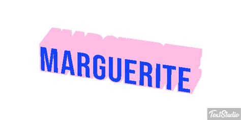 Marguerite Name Animated  Logo Designs