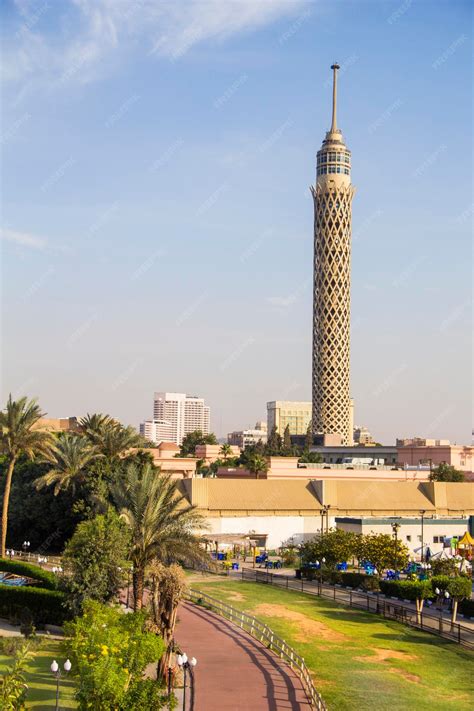Premium Photo Beautiful View Of The Cairo Tower And The Nile
