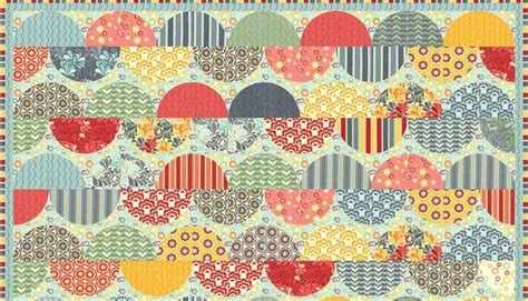 Retro Clam Shells Quilt Pattern