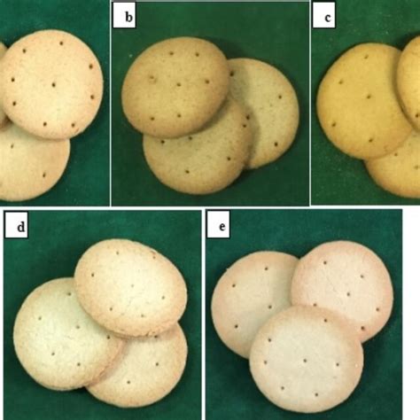Photographs Of Biscuits A Control Biscuit B 12 Mm Concentration 20