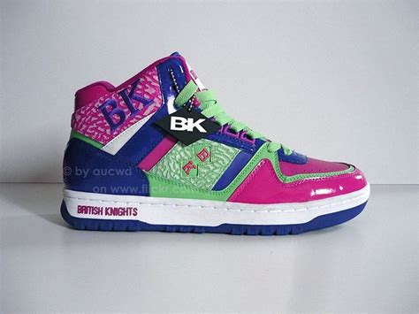 Unworn 80`s 90`s Vintage British Knights Bk Basketball Hi Shoes Dc Sneaker High Tops