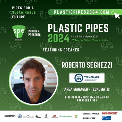 Tecnomatic Srl On Linkedin Conference2024 India Extrusion Plasticpipe