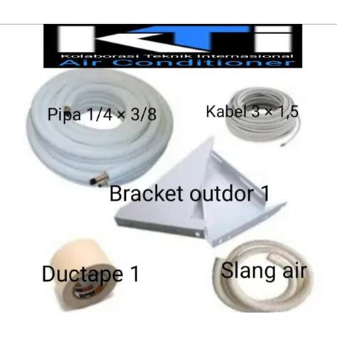 Jual Paket Material Ac 5 Meter 1 2 Pk 1 Pk Shopee Indonesia
