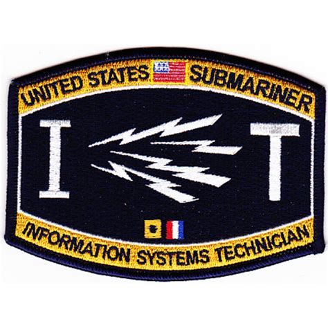 Weapons Rating Submarine Information Systems Technician Patch Ratings