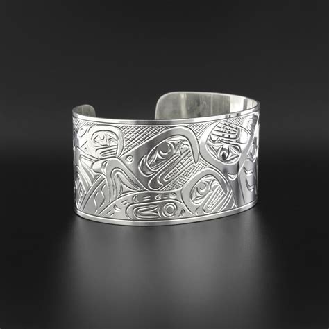 Orca Pod Silver Bracelet Lattimer Gallery