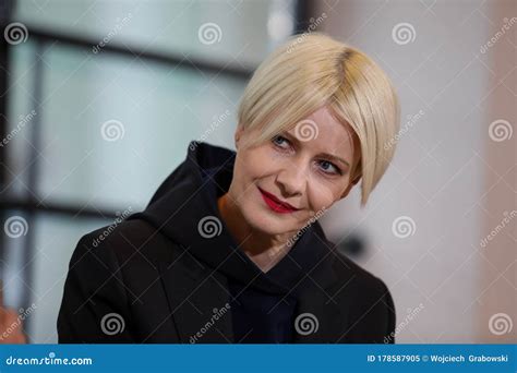 Malgorzata Kozuchowska Polish Film Television And Stage Actress Editorial Image Image Of