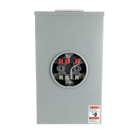 Abb Pl27 Tcv 200amp 600v 3 Phase Microlectric ­® Polyphase Meter Socket