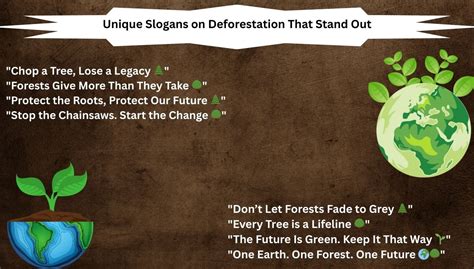 100 Effective Slogans For Anti Deforestation Campaigns Search Fleek