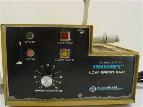 Buehler Isomet 11 1180 160 Low Speed Precision Sectioning Saw