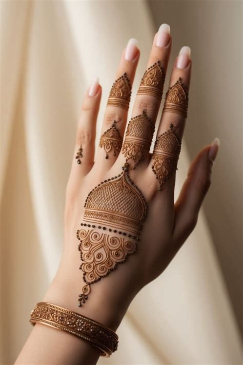 Royal Dome Mehndi Design A Heritage Inspired Masterpiece Mehndi