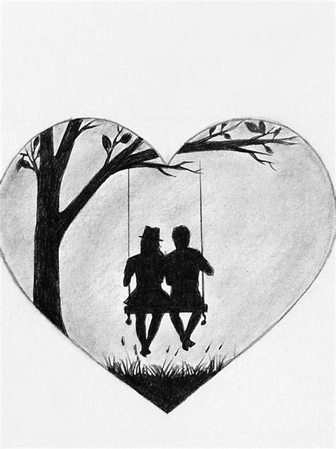 Los Mejores Dibujos A Lapiz De Amor Más De 100 000 Imágenes Gratis