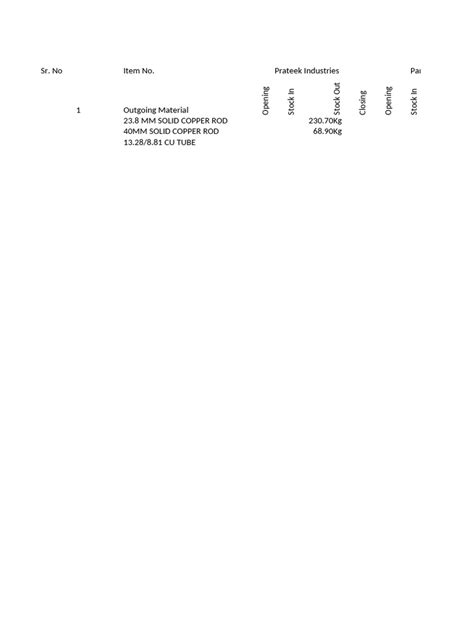 Job Work Track Sheet Pdf