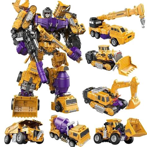 Jual Jinjiang 6 In 1 Hook Transformation Ko Gt Devastator Action Figure